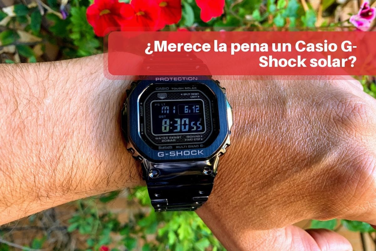 Los mejores relojes Casio G-Shock Tough Solar