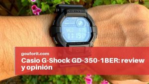 Casio G-Shock GD-350-1BER - Review y opinión