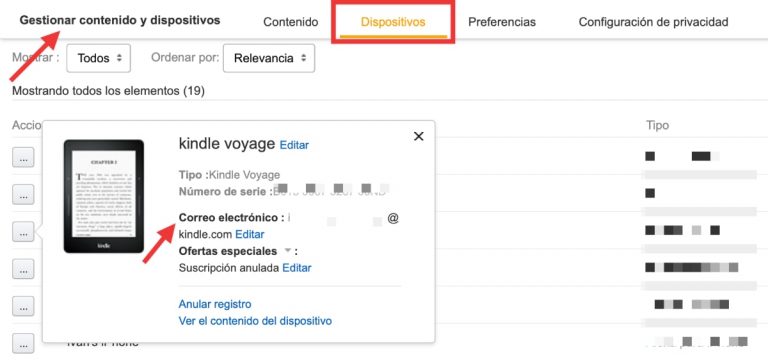 Cómo enviar un ebook por e-mail al Kindle con Calibre