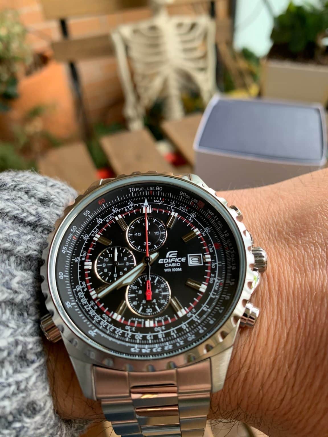 Casio Edifice EF 527D 1AVEF Opini n reloj Para Pilotos 