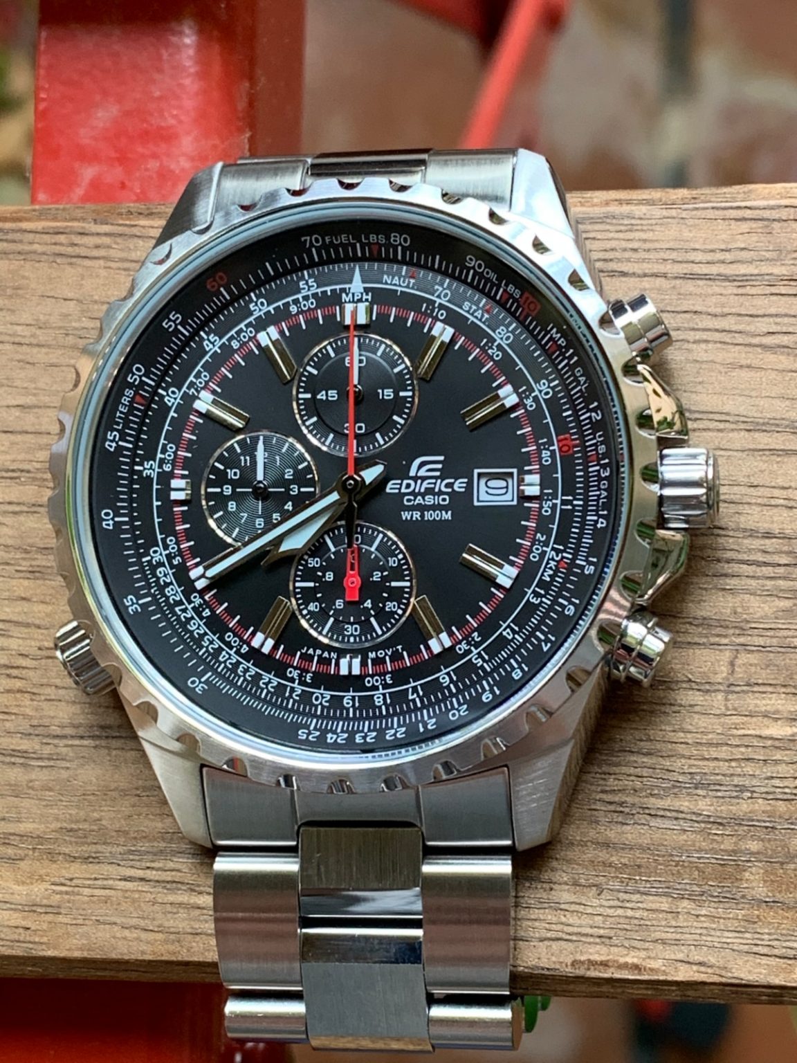 Casio Edifice EF-527D-1AVEF - Opinión (reloj para pilotos)