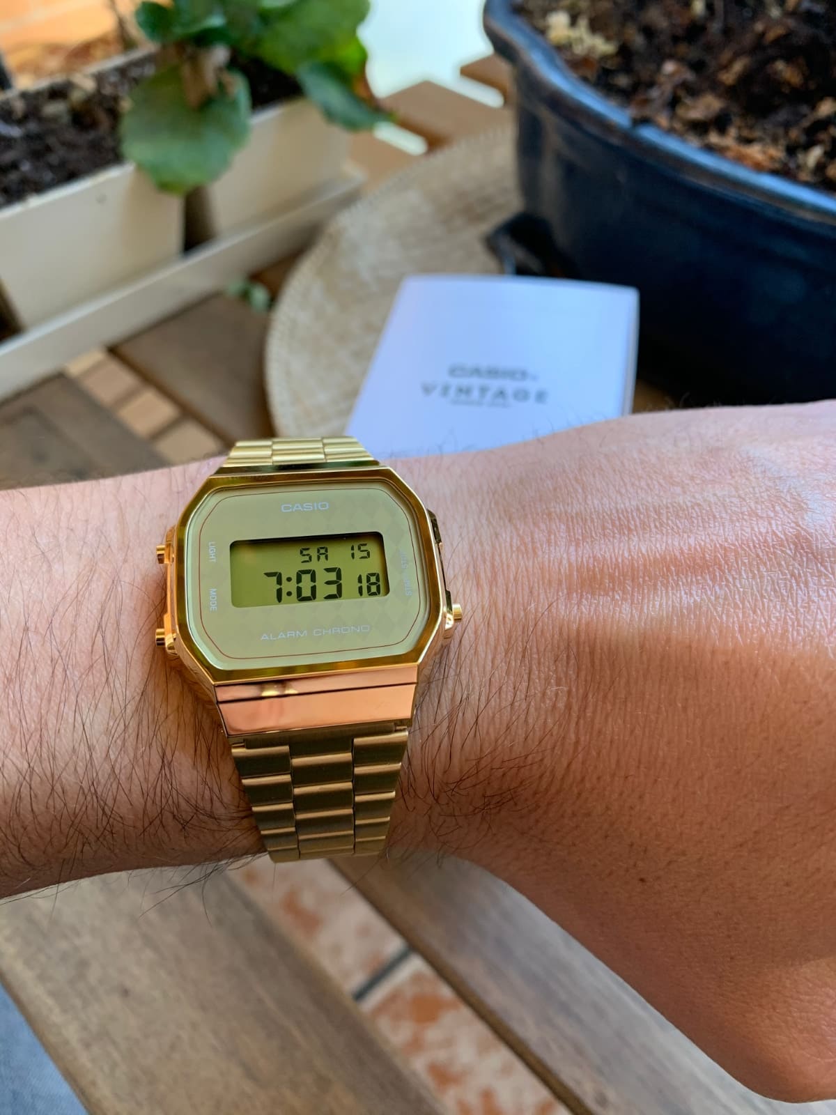 El Reloj Casio dorado A168WG - Opinión y review