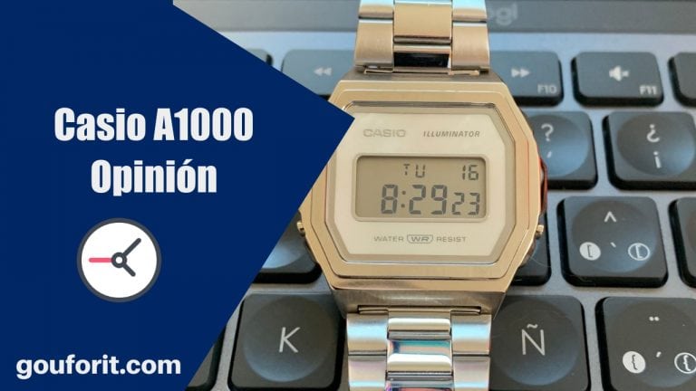 Casio A1000 - El reloj Casio Vintage de acero - Opinión