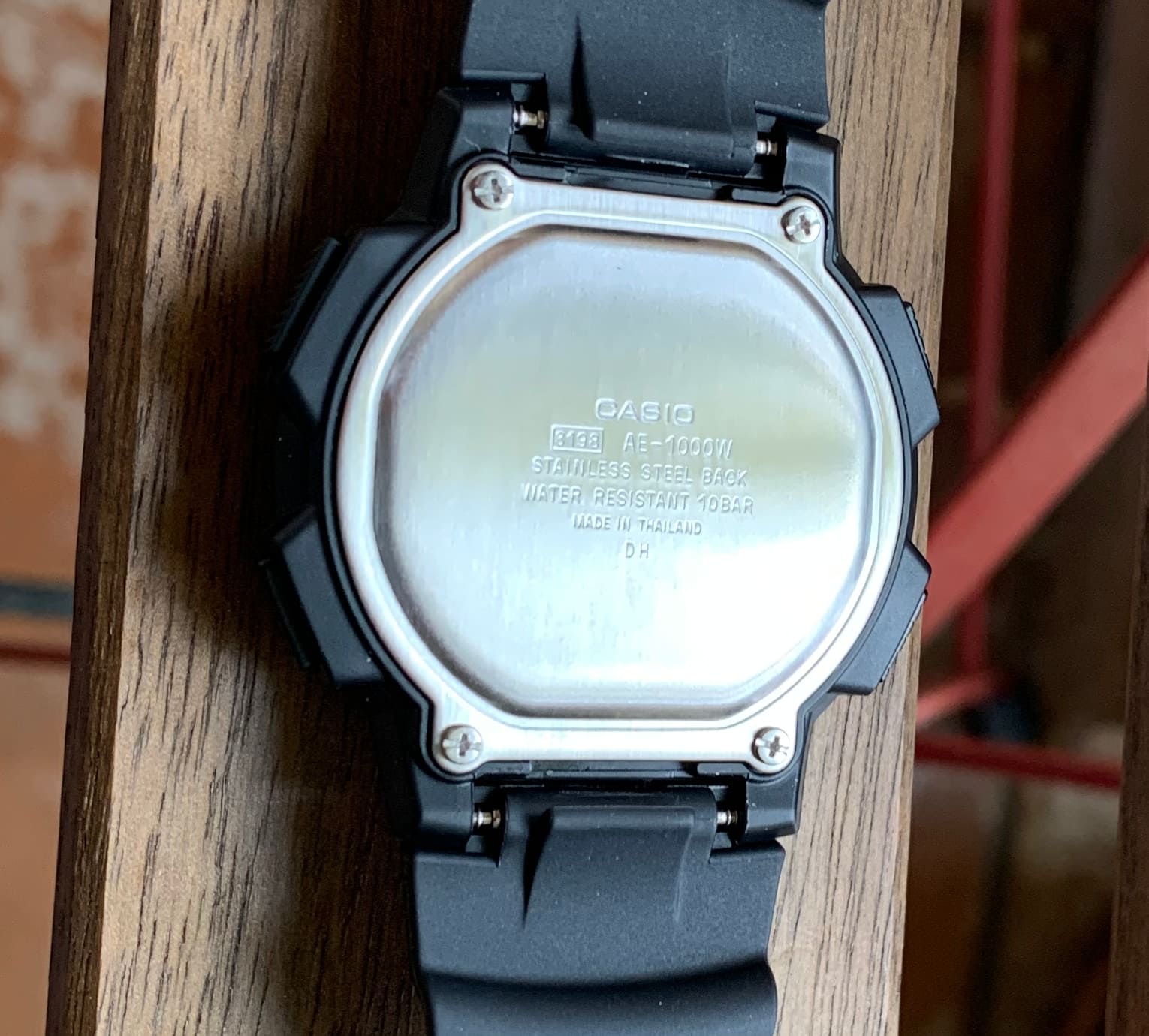 Casio AE-1000W - reloj vintage con mapa - Opinión