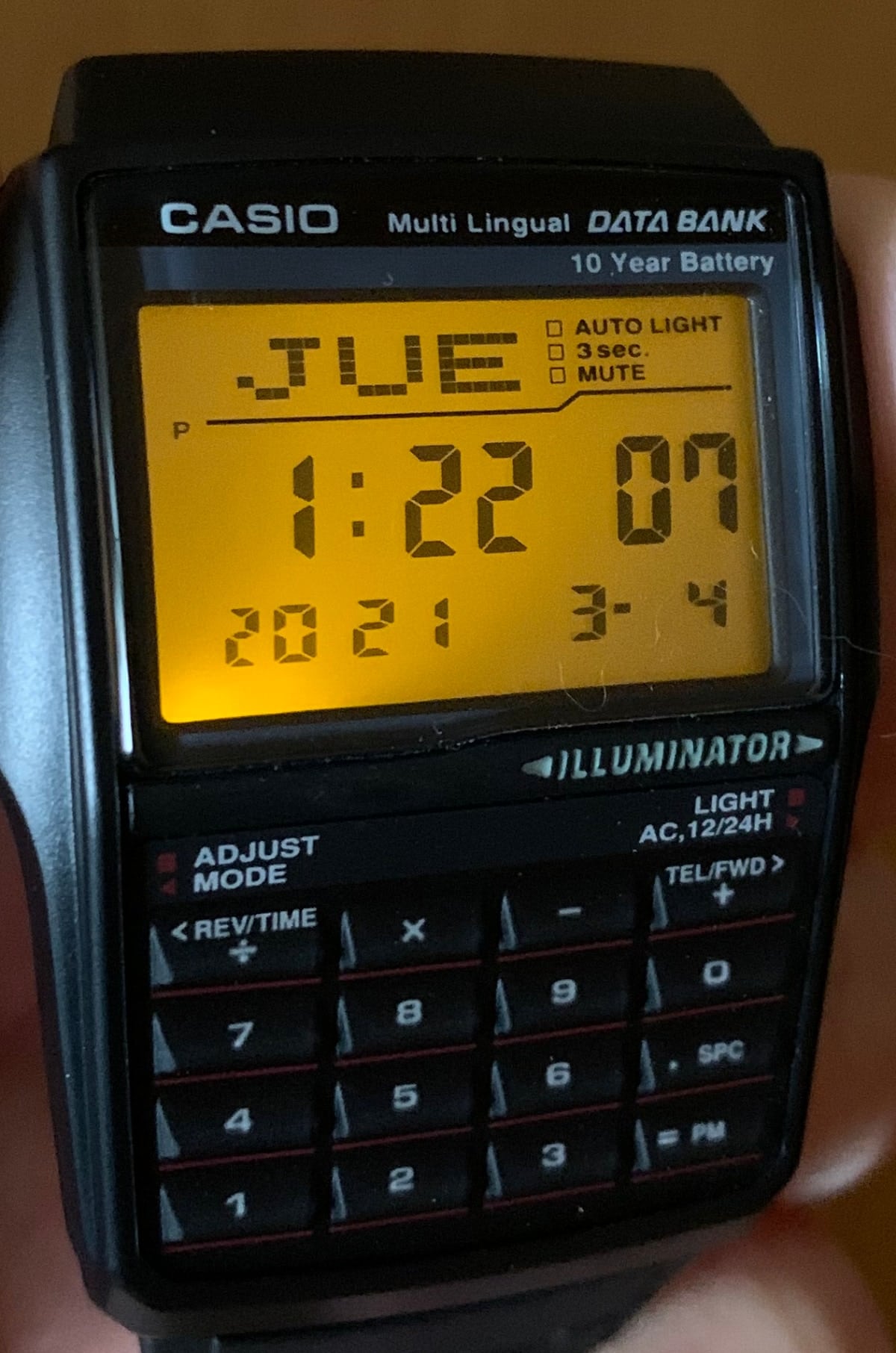 Reloj Casio Databank DBC-32: opinión y review