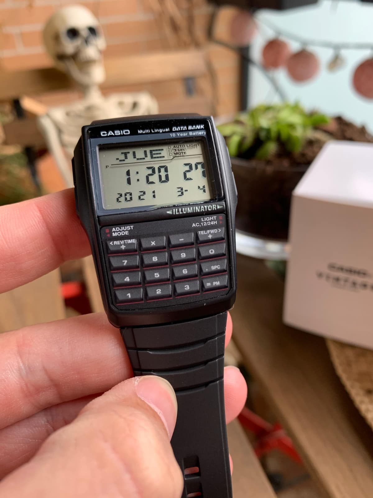 Reloj Casio Databank DBC-32: opinión y review