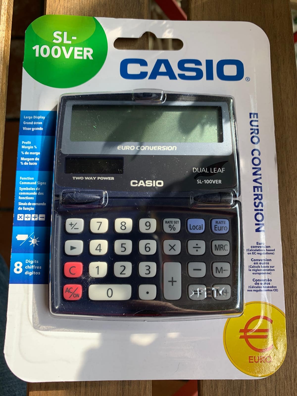 Casio SL-100VER - Calculadora de bolsillo - Opinión