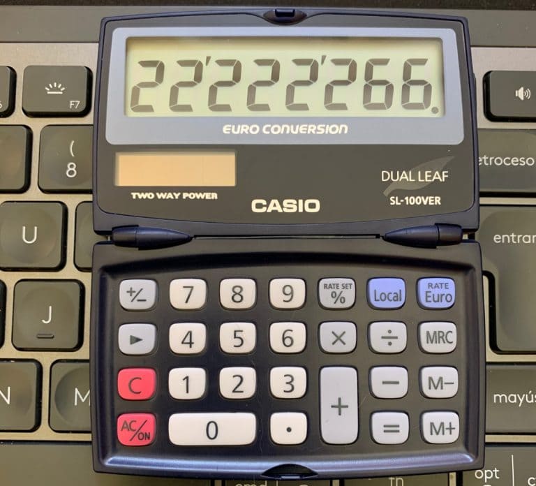 Casio SL-100VER - Calculadora de bolsillo - Opinión