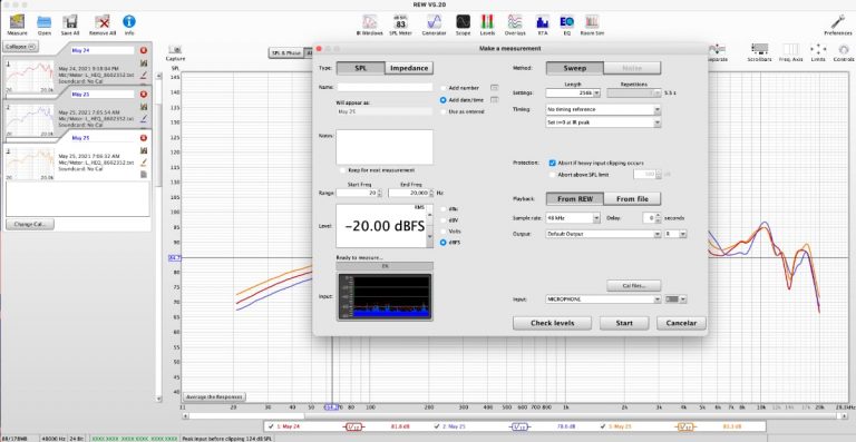 miniDSP EARS y REW (Room EQ Wizard): medición de auriculares y su calidad