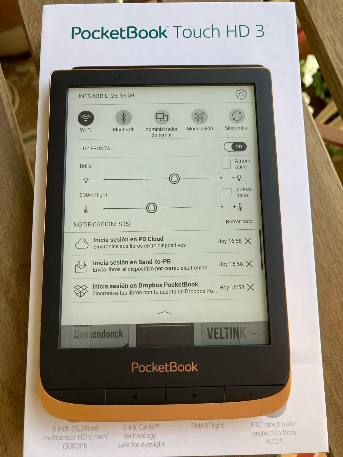 PocketBook Touch HD 3 - Opinión y análisis de este eReader de 6"