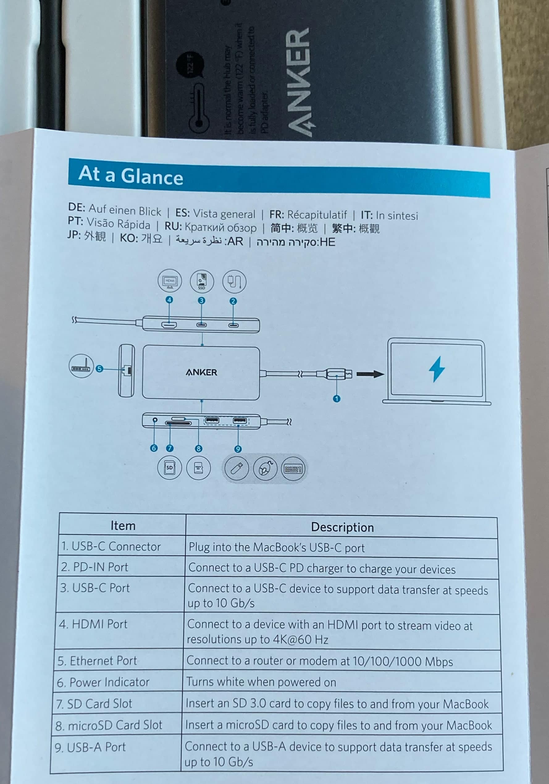 Anker PowerExpand Adapter 8-in-1 USB-C: opinión y review