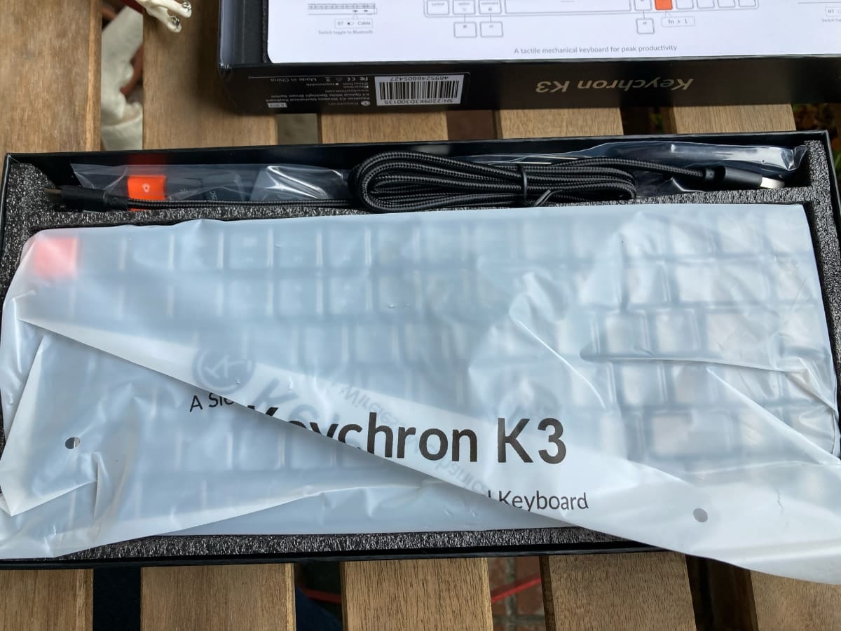Keychron K3 Version 2 - Opinión y review: Teclado mecánico ultra delgado