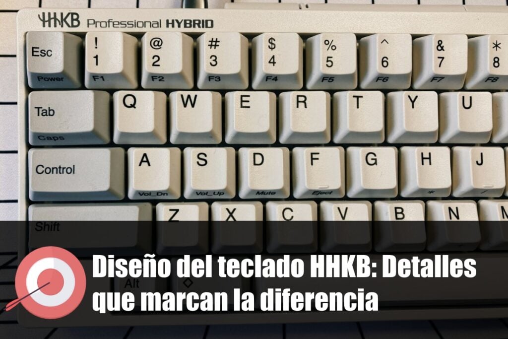 Qué hace al diseño del teclado HHKB tan especial y diferente