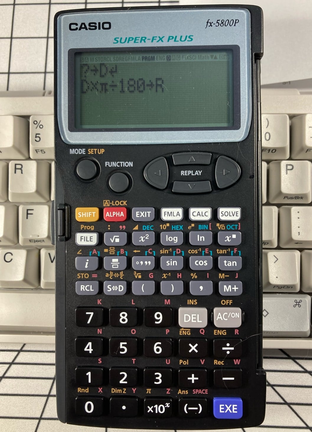 Casio fx-5800P: La mejor calculadora programable por calidad precio