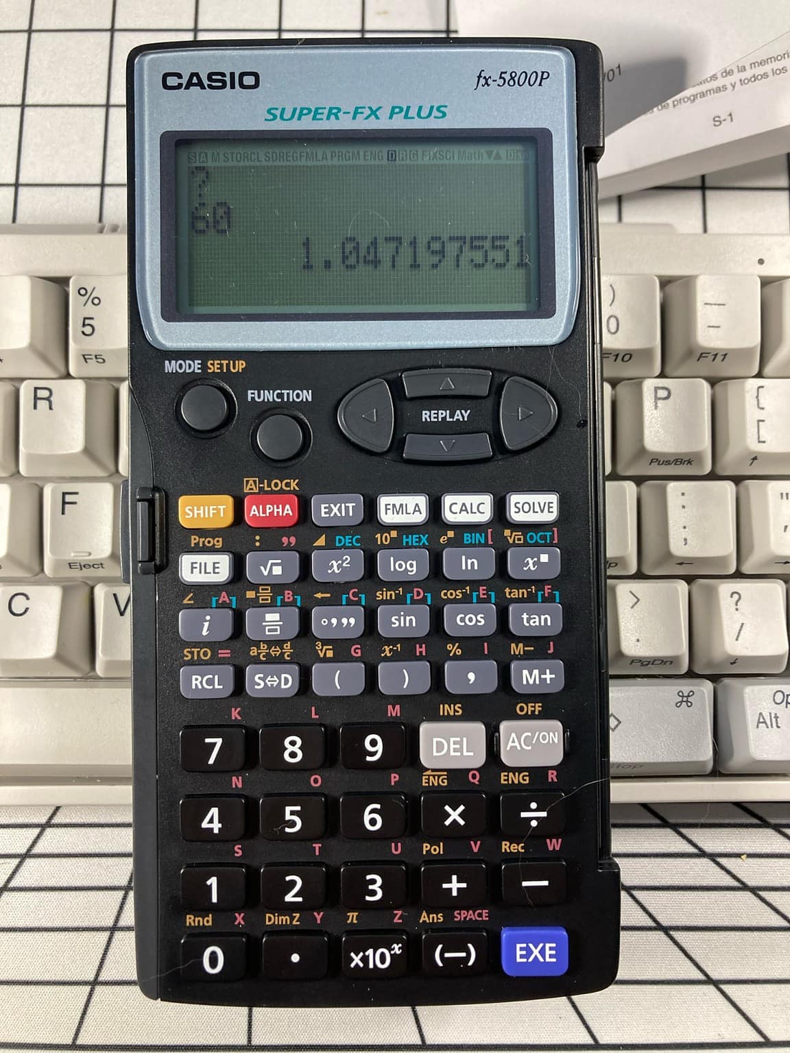 Casio fx-5800P: La mejor calculadora programable por calidad precio