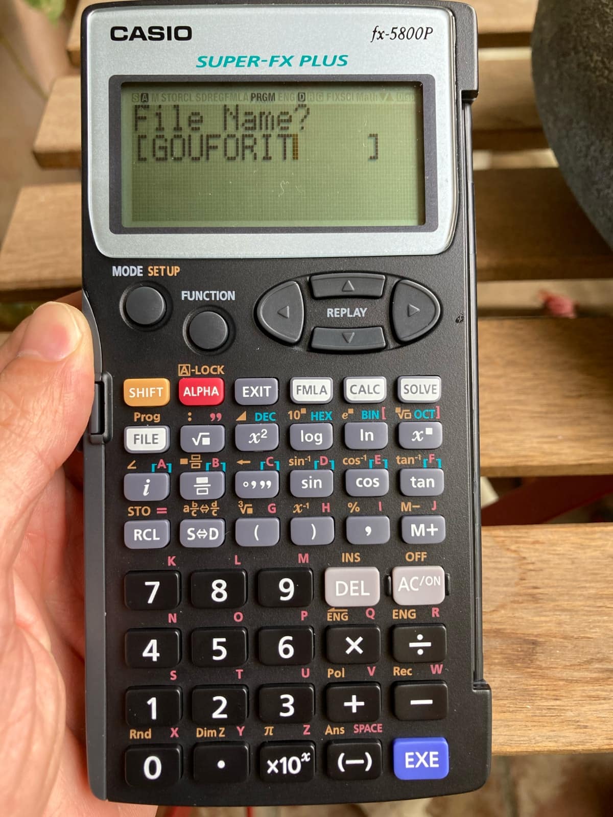 Casio fx-5800P: La mejor calculadora programable por calidad precio