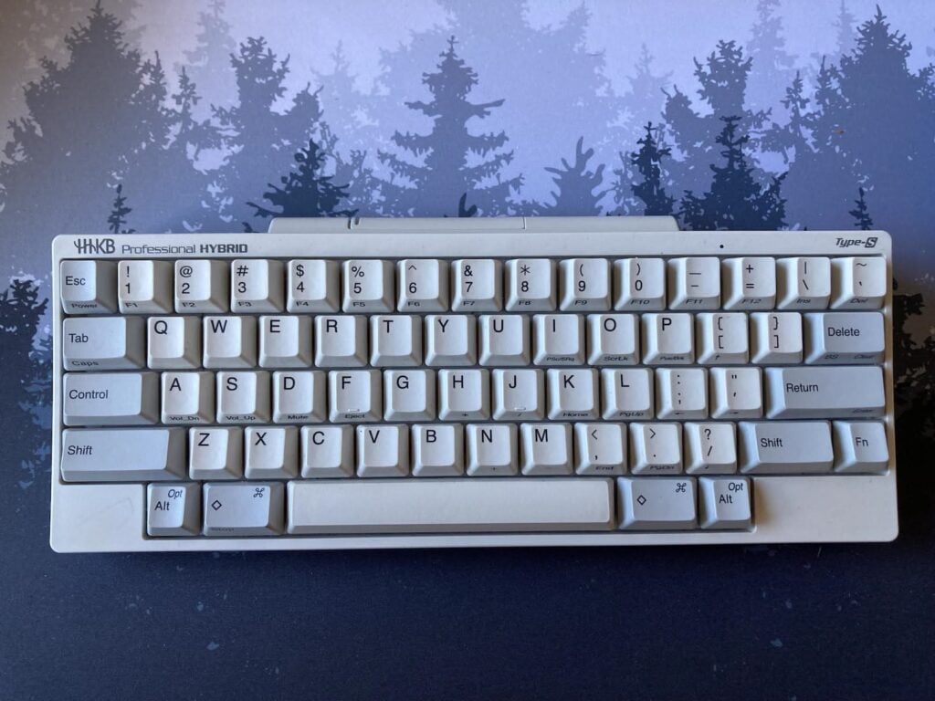 Qué hace al diseño del teclado HHKB tan especial y diferente