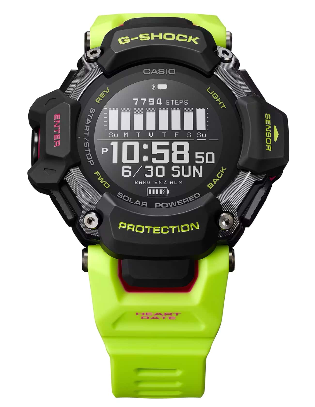 Casio G-Shock GBD-H2000 vs GBD-H1000 vs Rangeman GPR-H1000: comparativa
