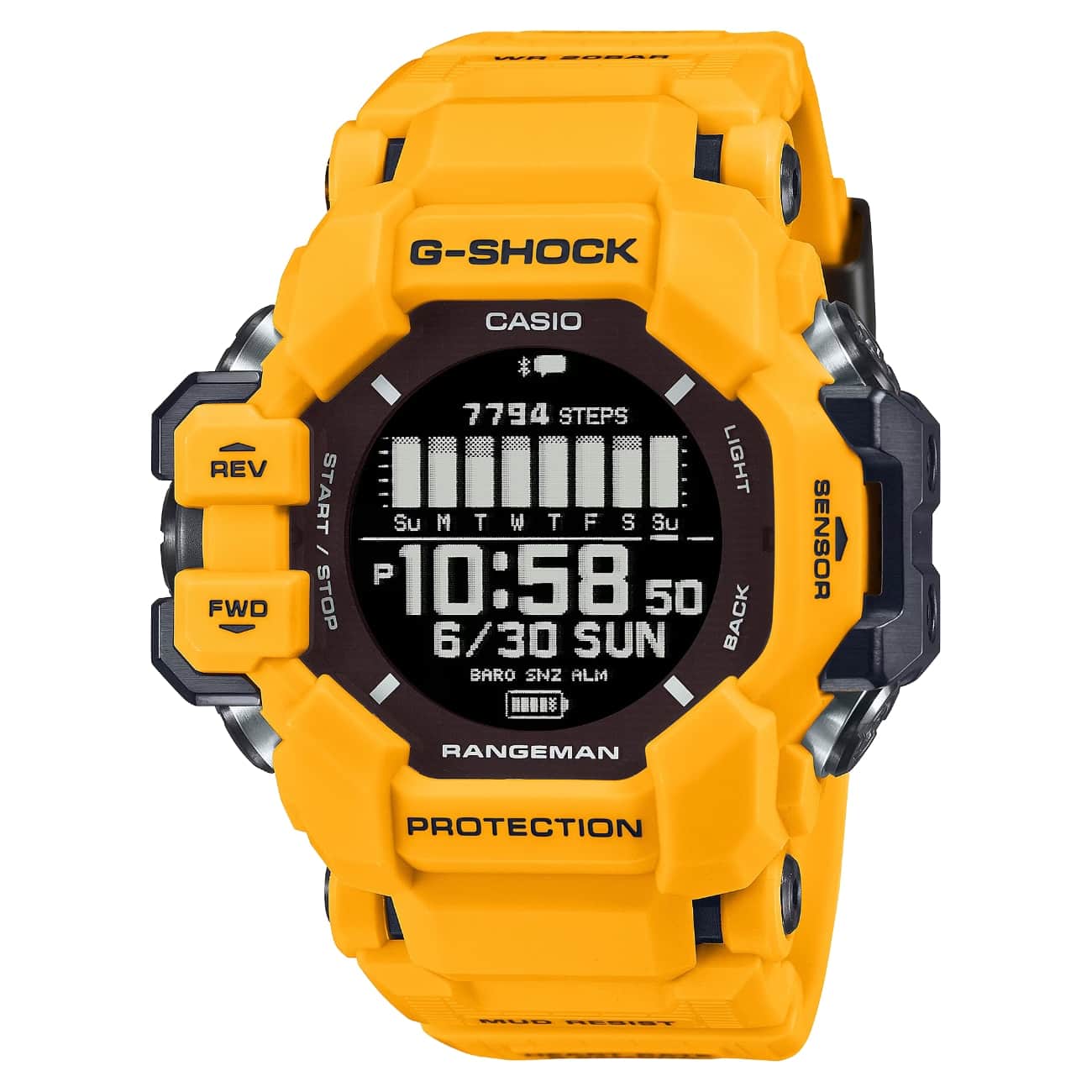 Casio G-Shock GBD-H2000 vs GBD-H1000 vs Rangeman GPR-H1000: comparativa