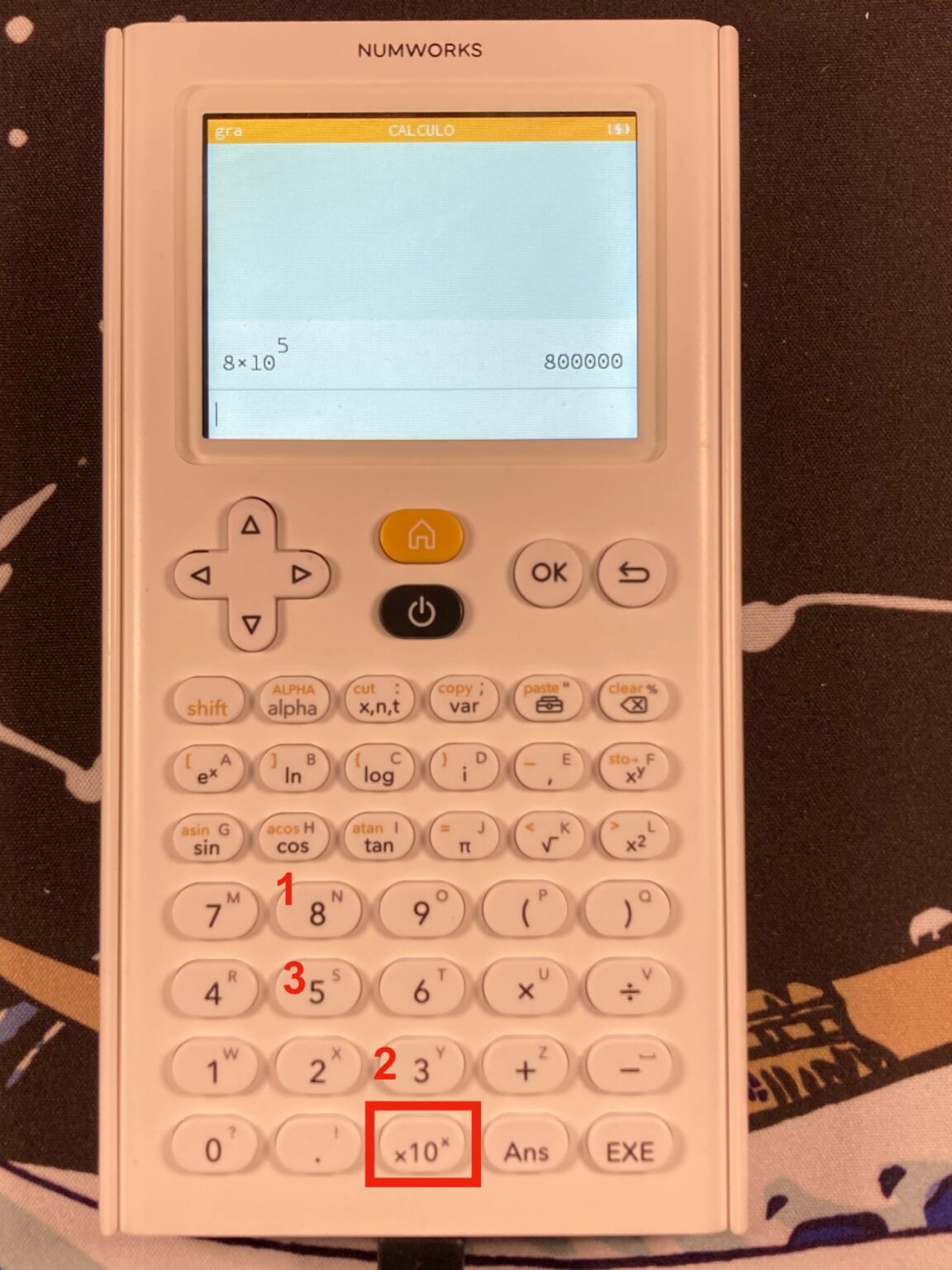 Cómo usar la notación científica en calculadoras Casio, HP, TI, Canon,