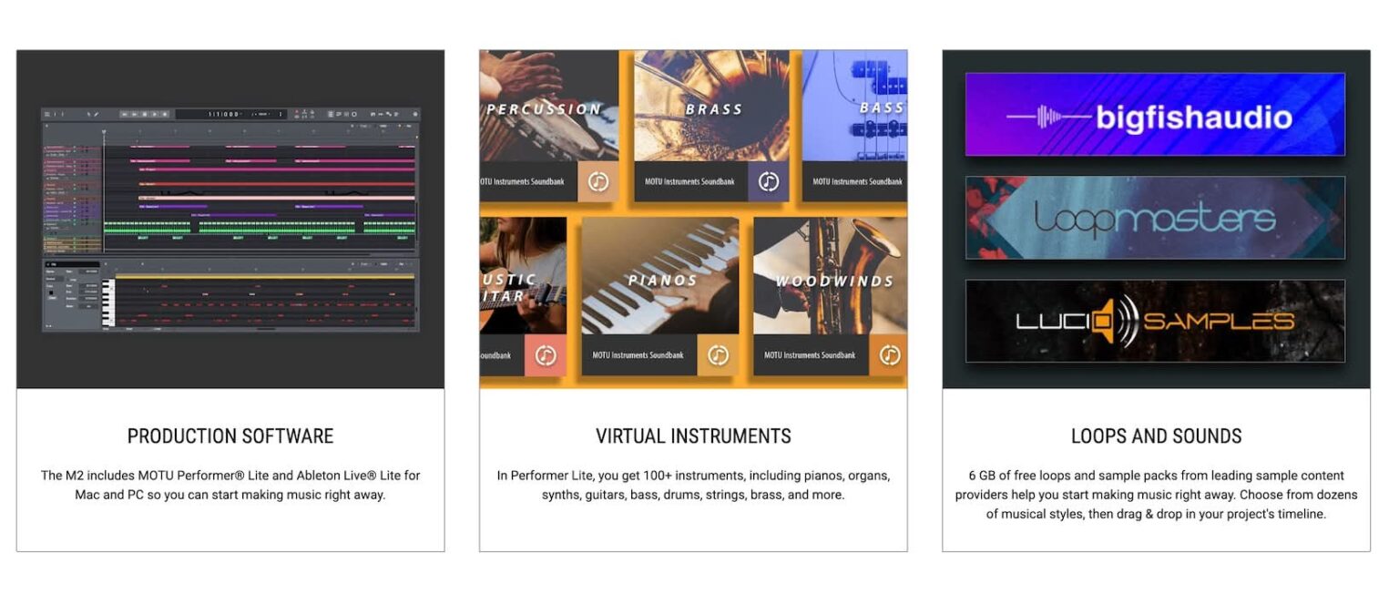 Interfaz de audio Motu M2: opinión y primeros pasos