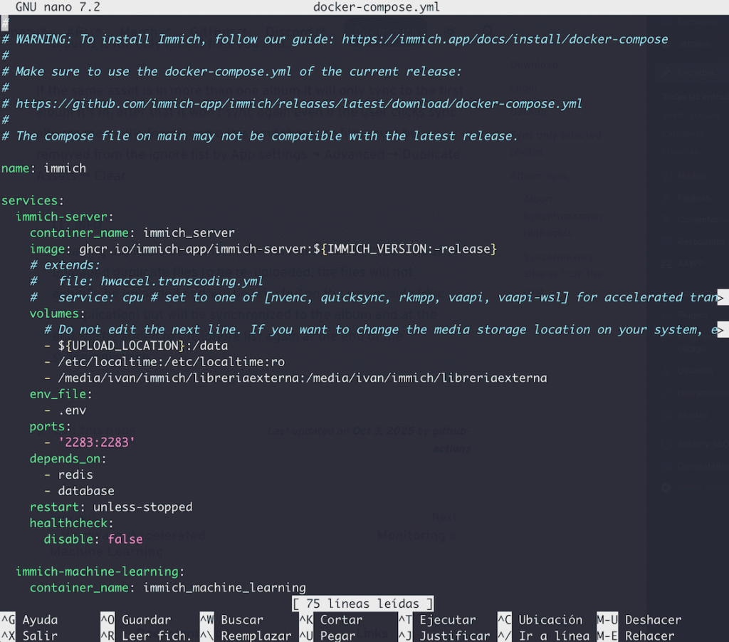 Immich en tu Mini PC: Guía definitiva para recuperar tu privacidad y dejar